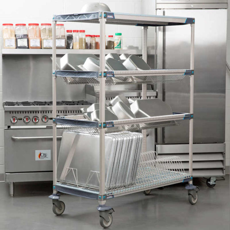 MetroMax i Shelving: Durable, Rust-Free, and Easy to Clean!