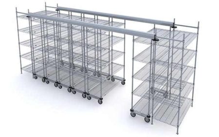 Metro Top Track High Density Shelving - Metrowire.ca